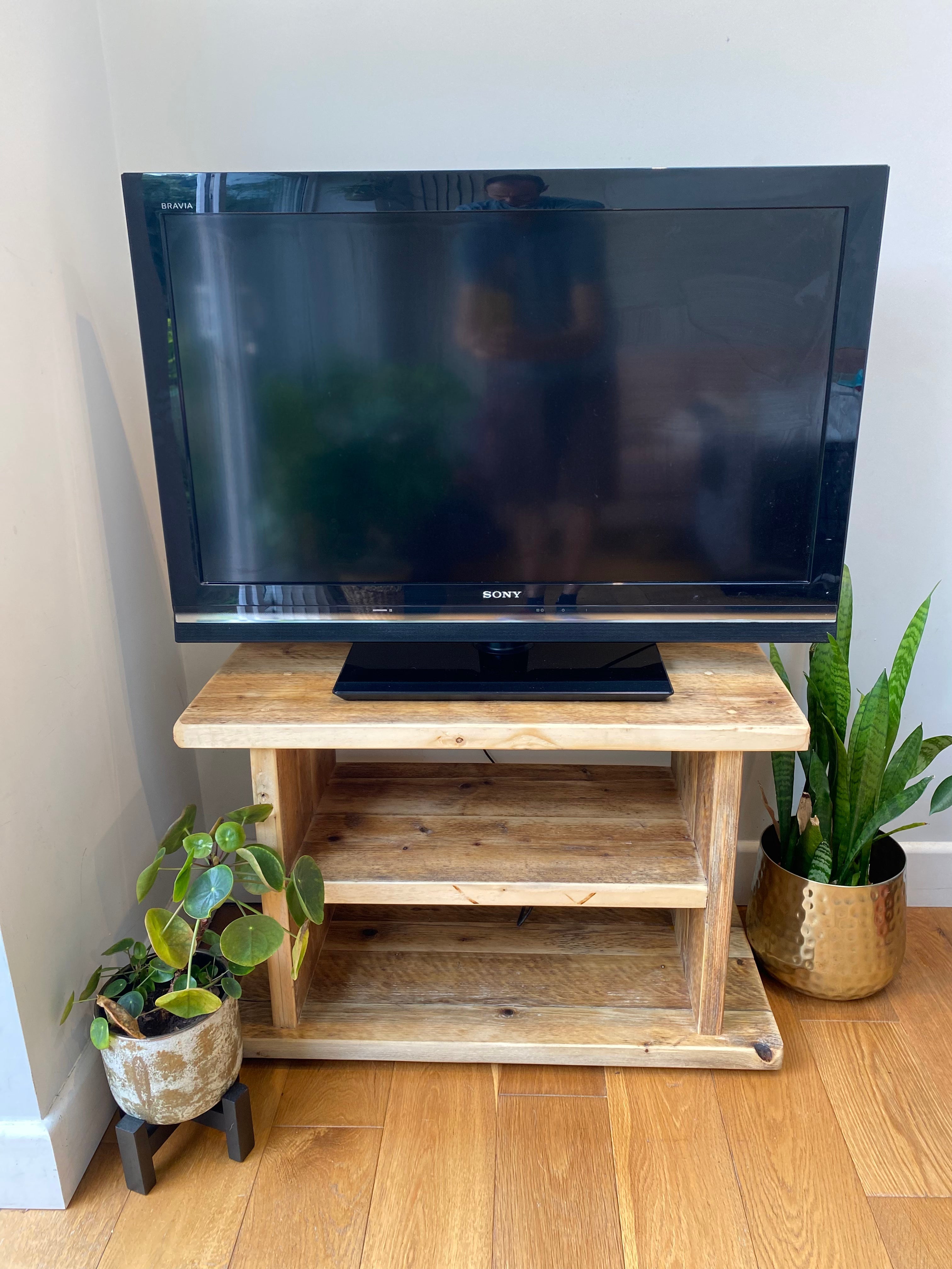 Reclaimed Wood TV Units | Handmade Wooden TV Stands Devon – Little ...